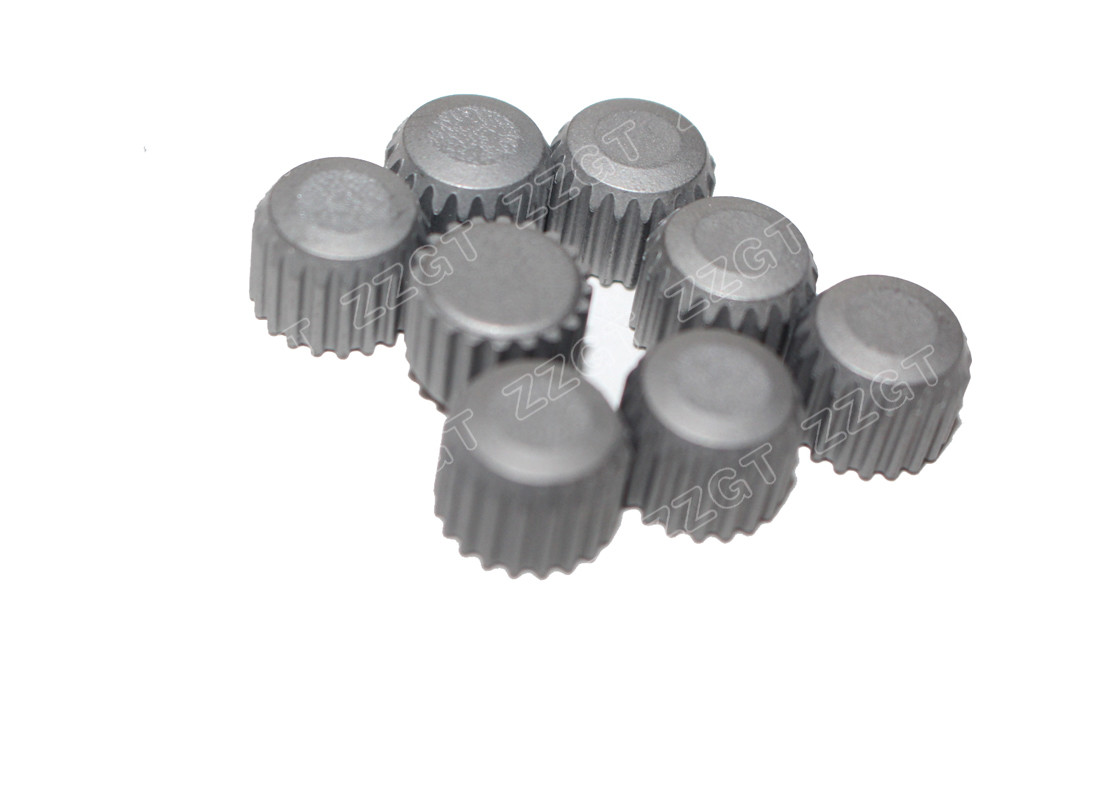 Serrated Flat Top Gauge Button Tungsten Carbide Mining Bits For Drill Bits